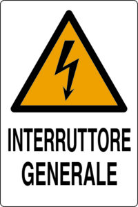 SEGNALI AZIENDALI DI PERICOLO | TENSIONE ELETTRICA PERICOLOSA | FIG ...